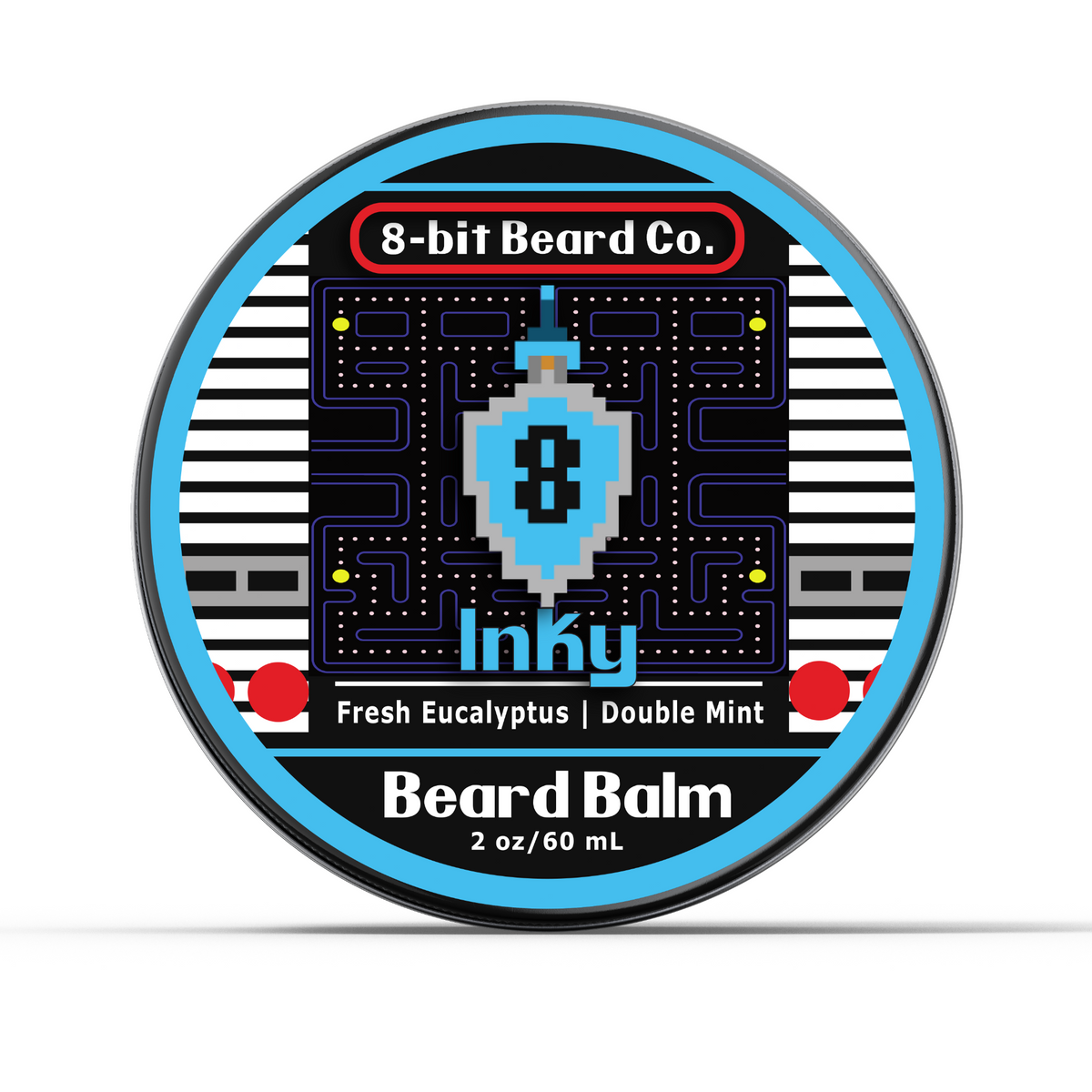 Inky | Beard Balm - Spearmint, Peppermint, Eucalyptus – 8bit Beard Co.