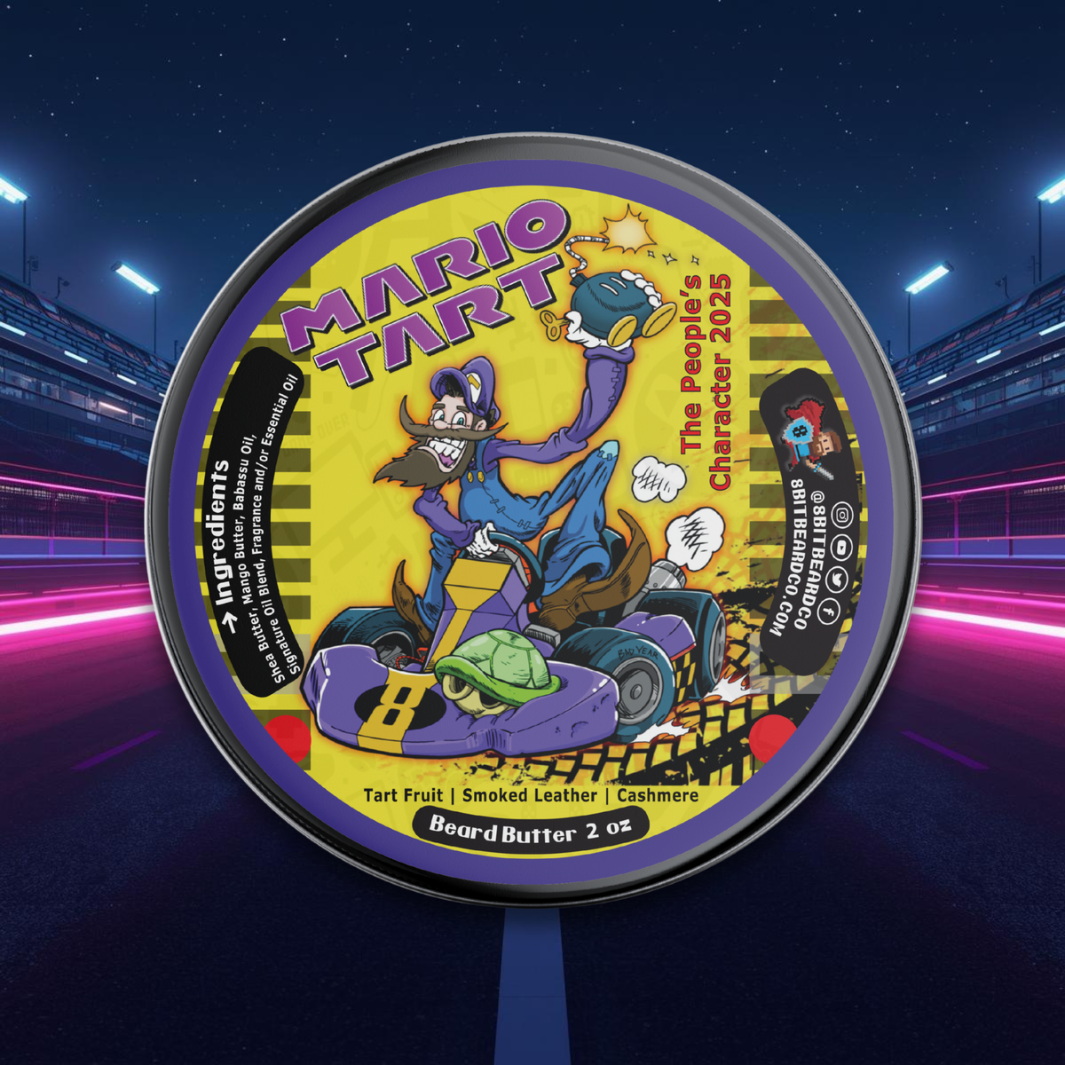 Mario Tart | Beard Butter (Limited) - Tart Fruit, Smoked Leather, Cash ...