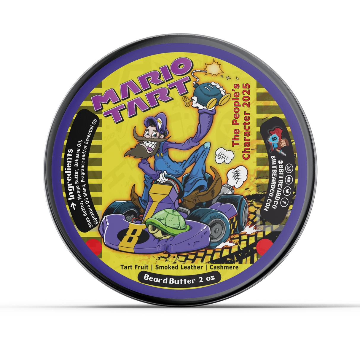 Mario Tart | Beard Butter (Limited) - Tart Fruit, Smoked Leather, Cash ...