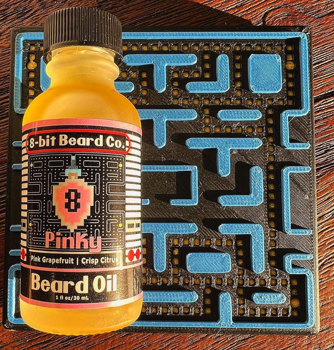 Pinky | Beard Oil - Pink Grapefruit, Crisp Citrus – 8bit Beard Co.